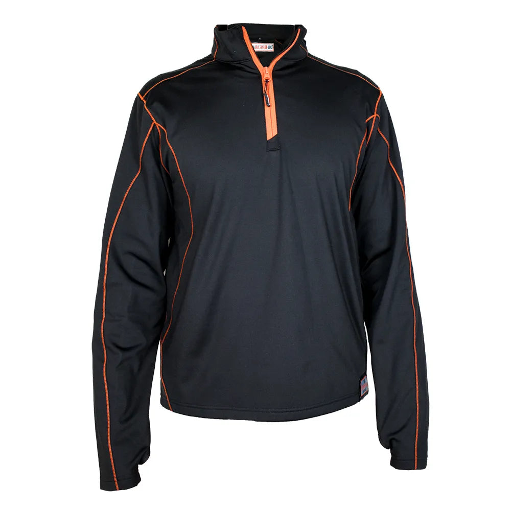 Unbreakable U401 Stamford Black/Orange Trimmed Microtech Shirt